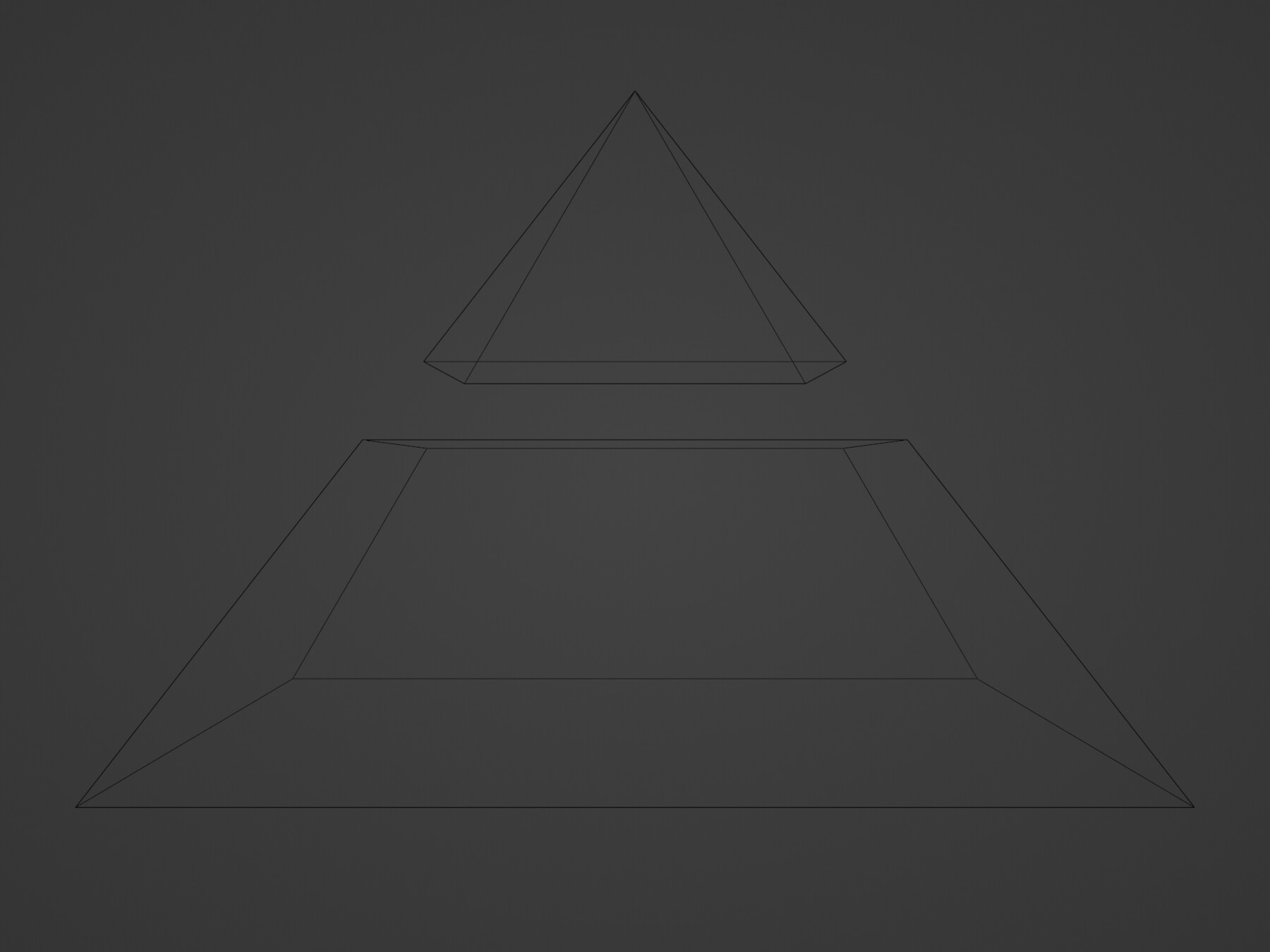 ArtStation - Pyramid Separated into 2 Parts | Resources