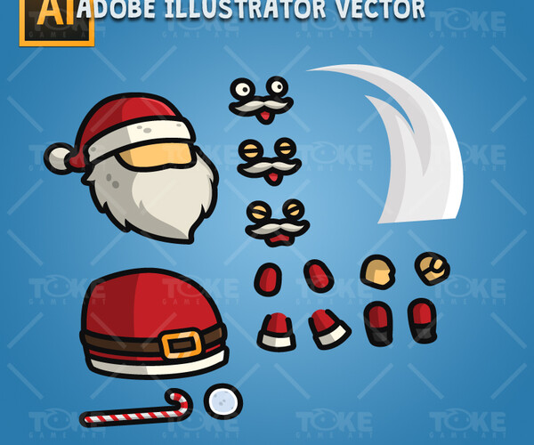 ArtStation - Santa Claus | Game Assets