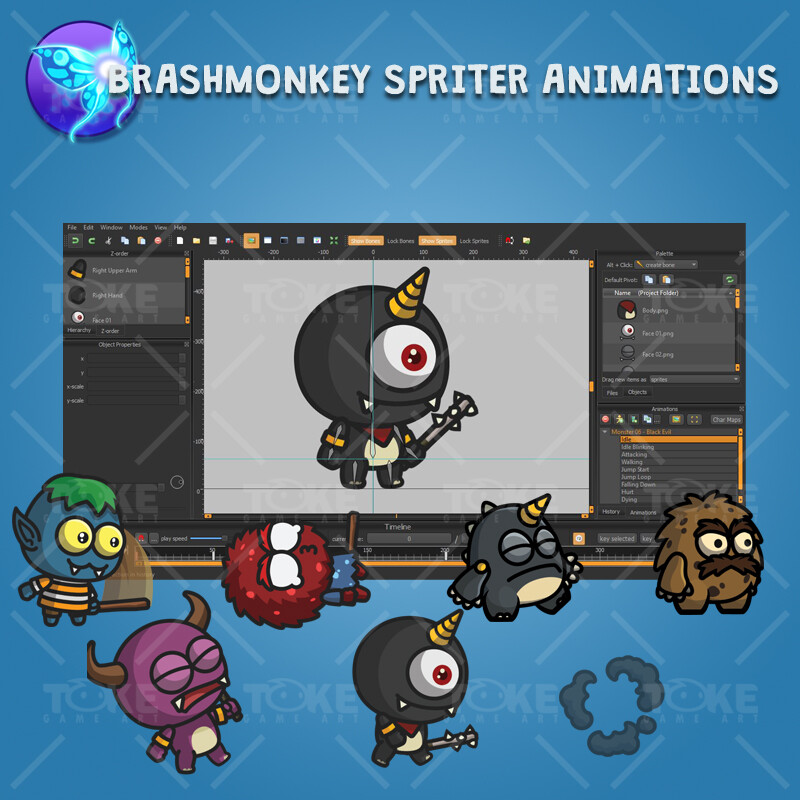 ArtStation - Cartoon Enemy Pack 03 | Game Assets