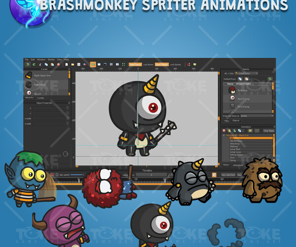 ArtStation - Cartoon Enemy Pack 03 | Game Assets