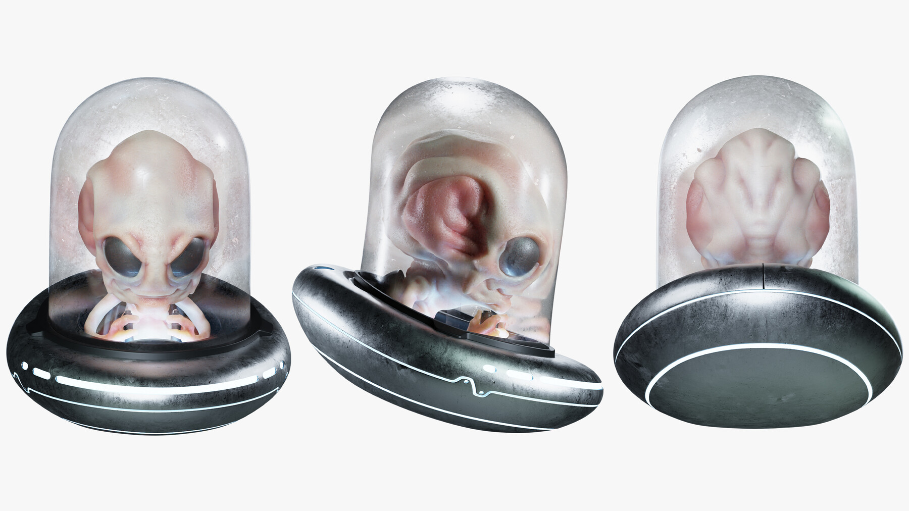 ArtStation - Alien UFO Blender | Game Assets