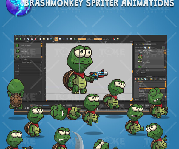 ArtStation - Cute Turtle | Game Assets