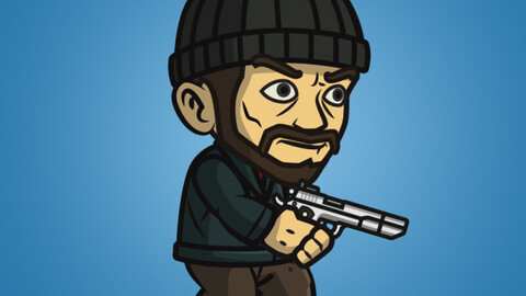 ArtStation - Robber | Game Assets