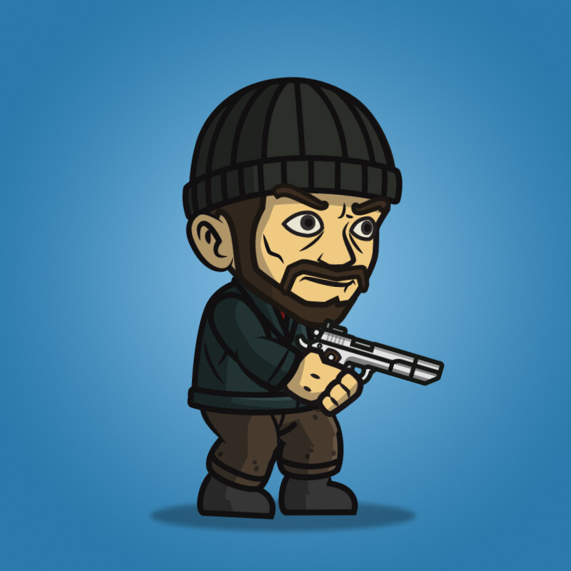 ArtStation - Robber | Game Assets