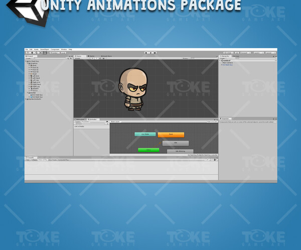 ArtStation - Evil Bald Guy | Game Assets