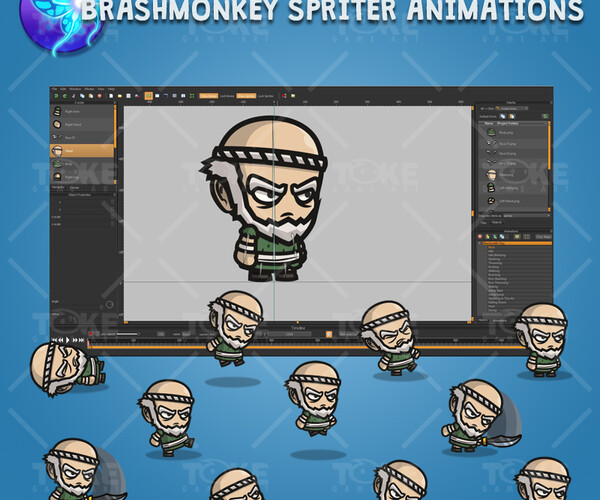 ArtStation - Blacksmith Guy | Game Assets