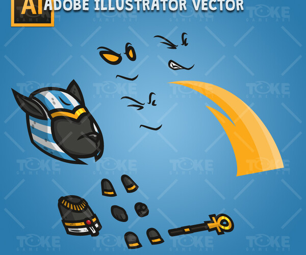 ArtStation - Anubis | Game Assets