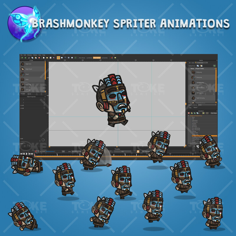 ArtStation - Medieval Masked Guy | Game Assets