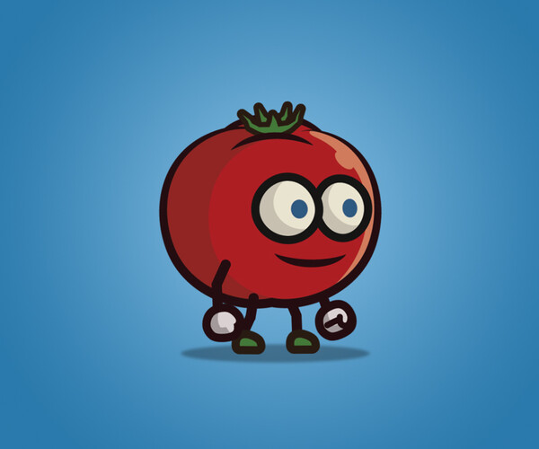 ArtStation - Tomato Guy | Game Assets