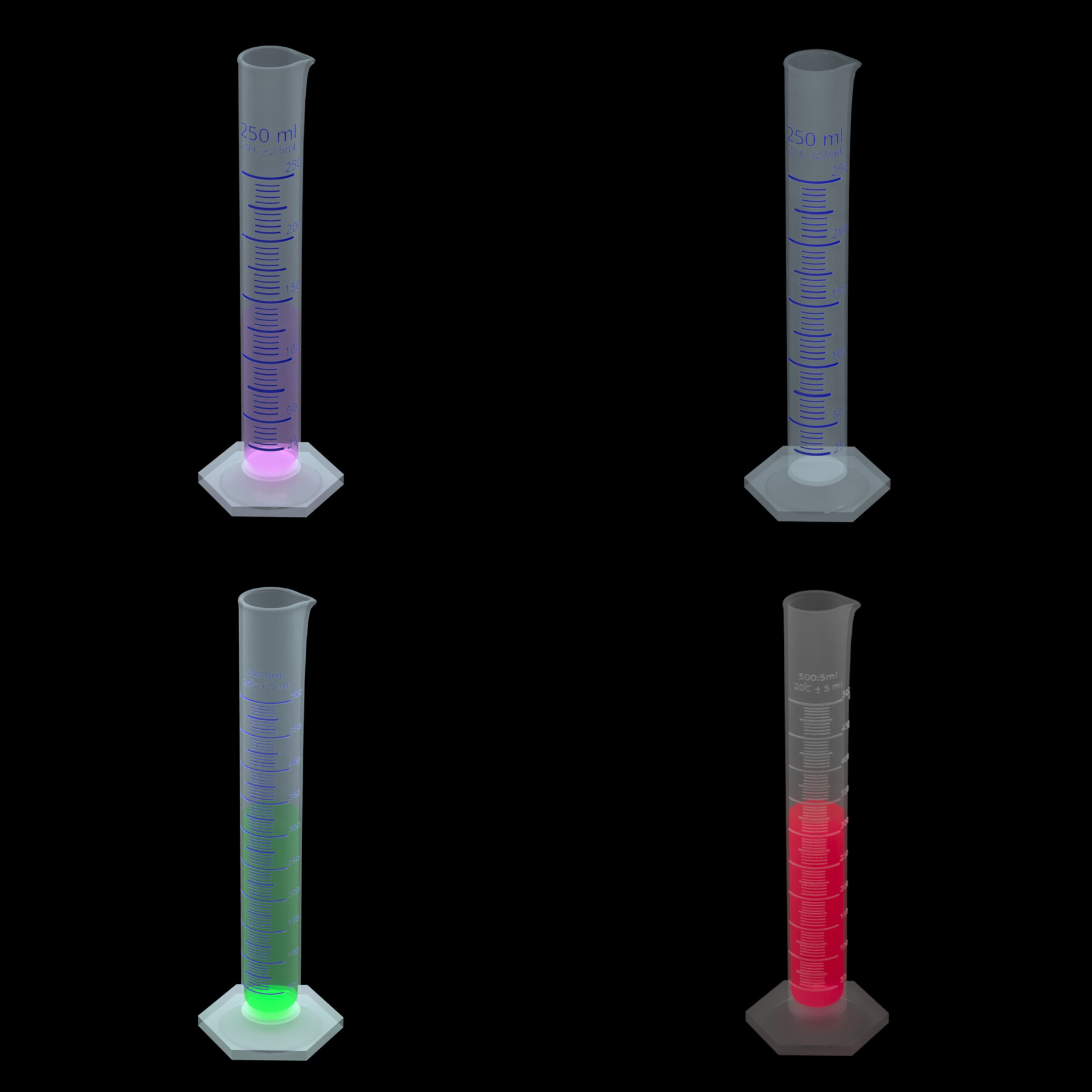 ArtStation - Chemistry measuring Cylinders (3dsmax Corona renderer ...