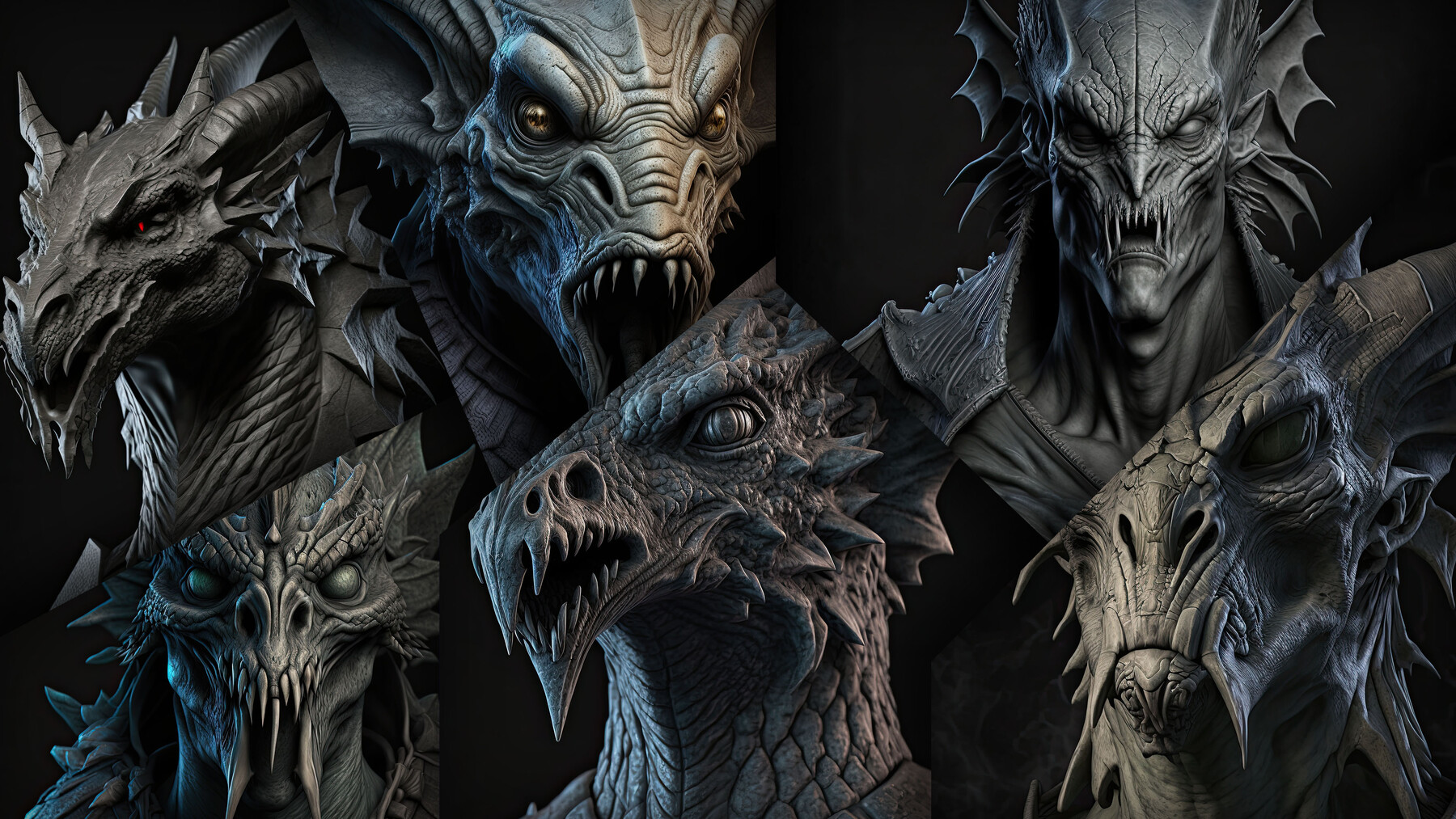 ArtStation - 116 Monster Sculpt (More Than 8K Resolution) | Artworks