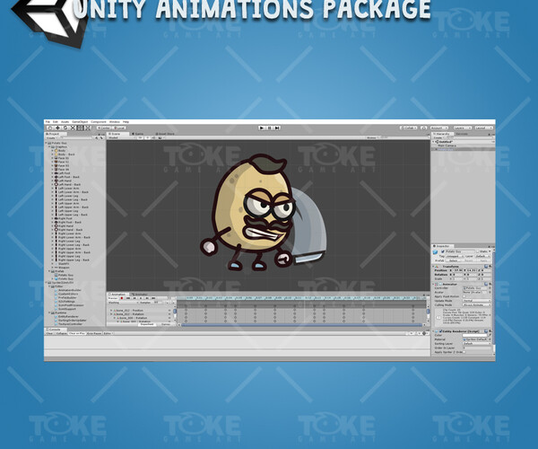 ArtStation - Potato Guy | Game Assets