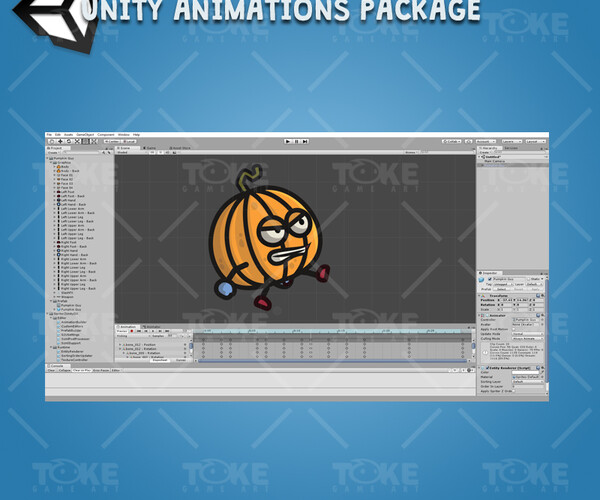ArtStation - Pumpkin Guy | Game Assets