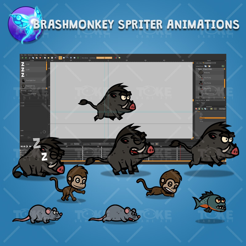 ArtStation - Cartoon Enemy Pack 04 | Game Assets