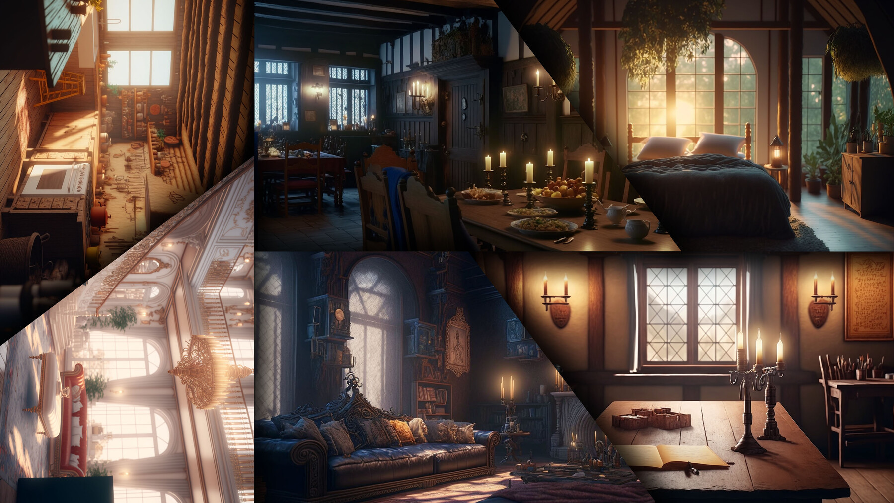 ArtStation - 107 Interior Decoration (More Than 8K Resolution) | Artworks