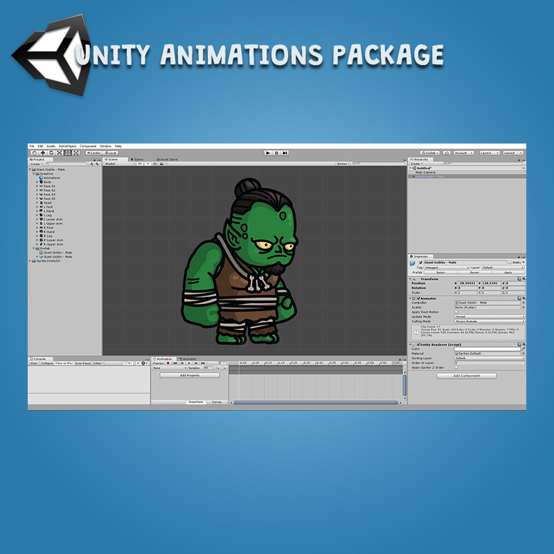 ArtStation - Giant Goblin 3-Packs | Game Assets