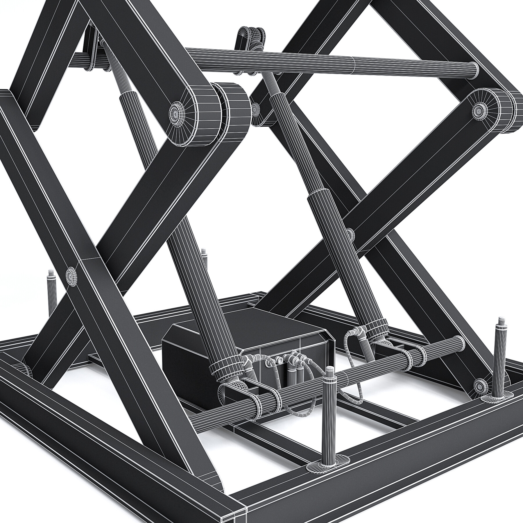 ArtStation - Scissor Freight Lift | Game Assets