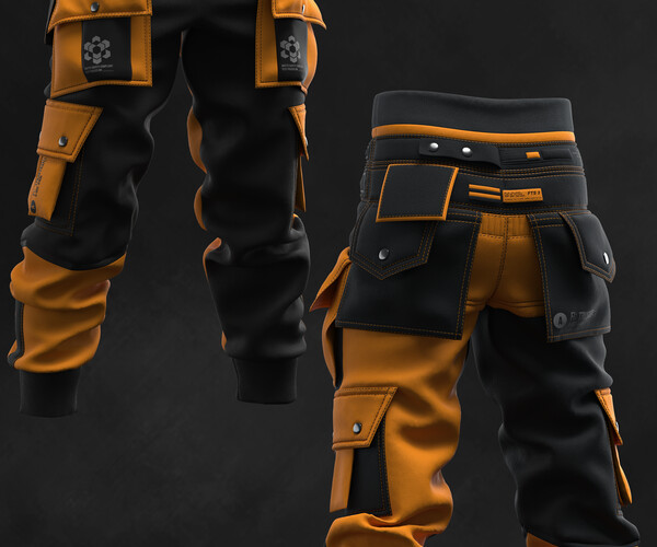 ArtStation - Tutorial MD/Clo3D - Modeling Pants | Tutorials