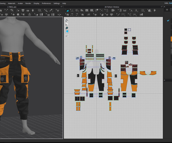ArtStation - Tutorial MD/Clo3D - Modeling Pants | Tutorials