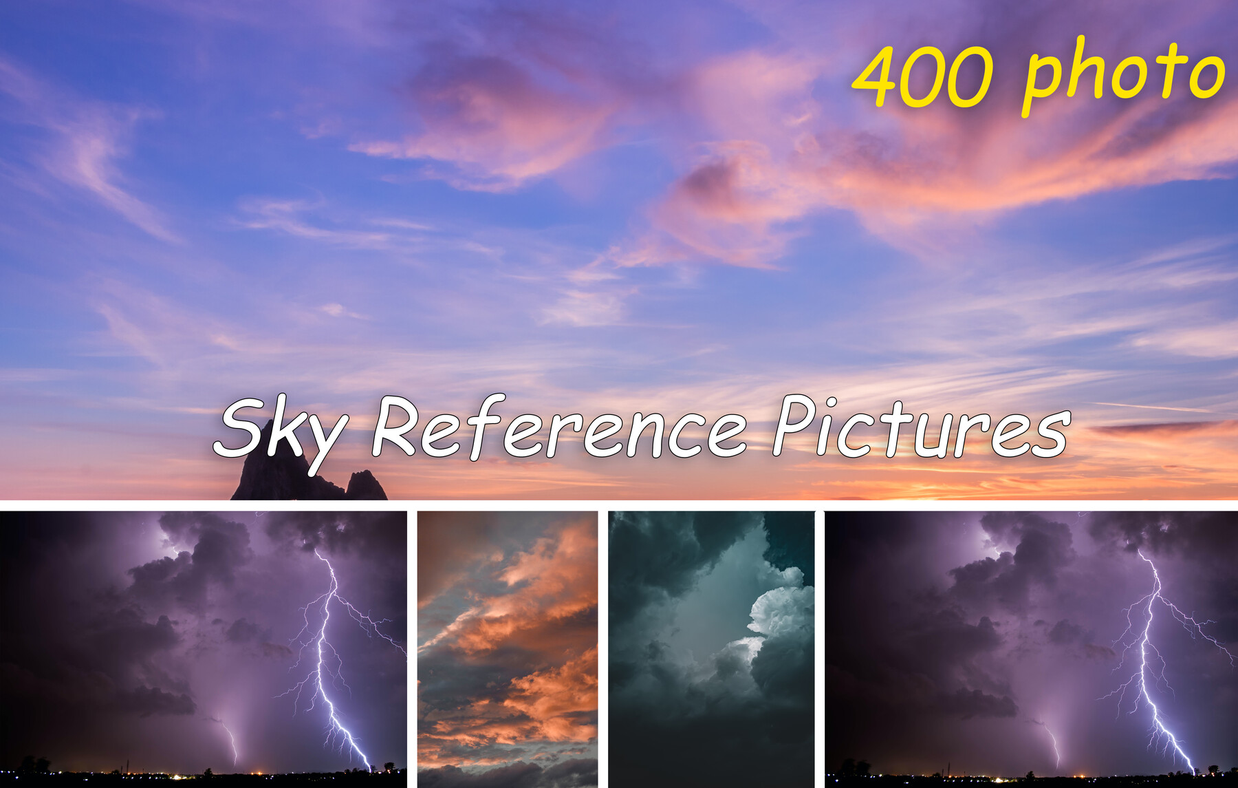 ArtStation - 400 Sky Reference Pictures | Resources