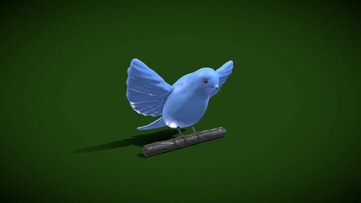 ArtStation - BLUEBIRD 3D Model | Resources
