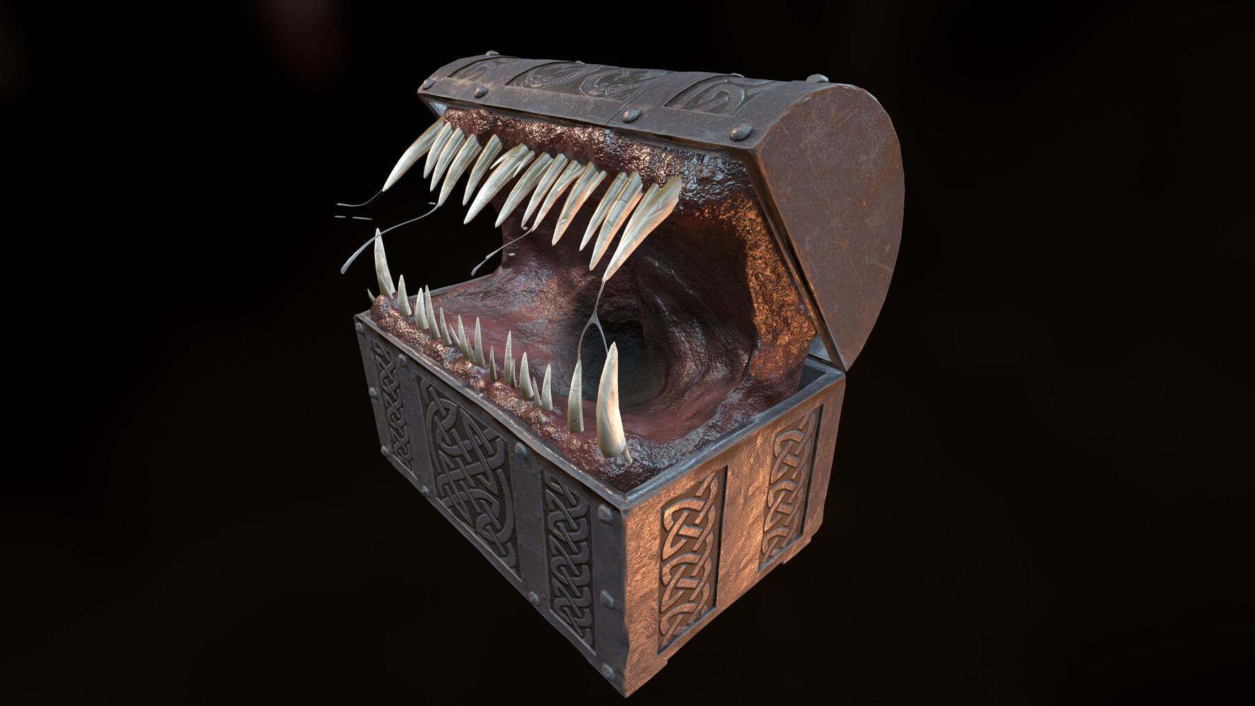 ArtStation - Mimic Chest | Game Assets