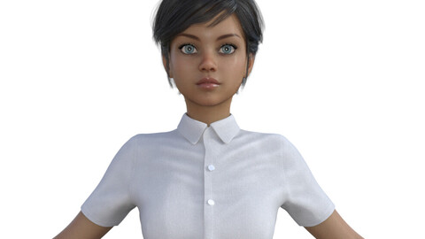 ArtStation - Nurse Realistic Character (Realistic Character) (High Poly ...