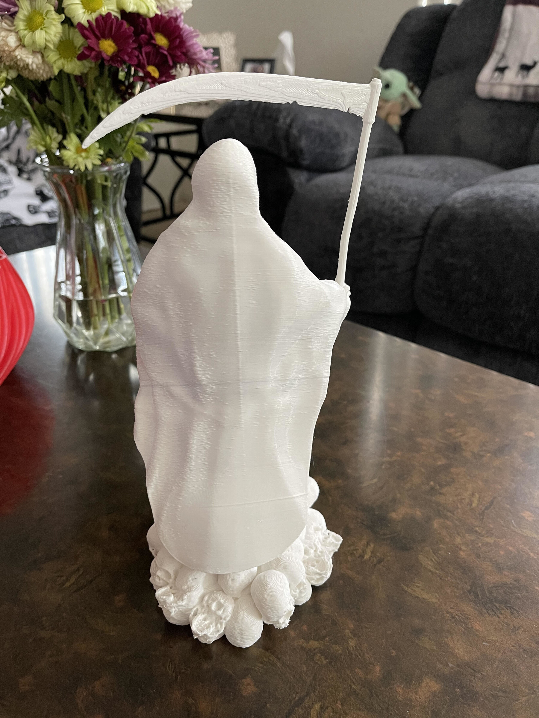 ArtStation - Classic Santa Muerte statue for 3d printing | Resources