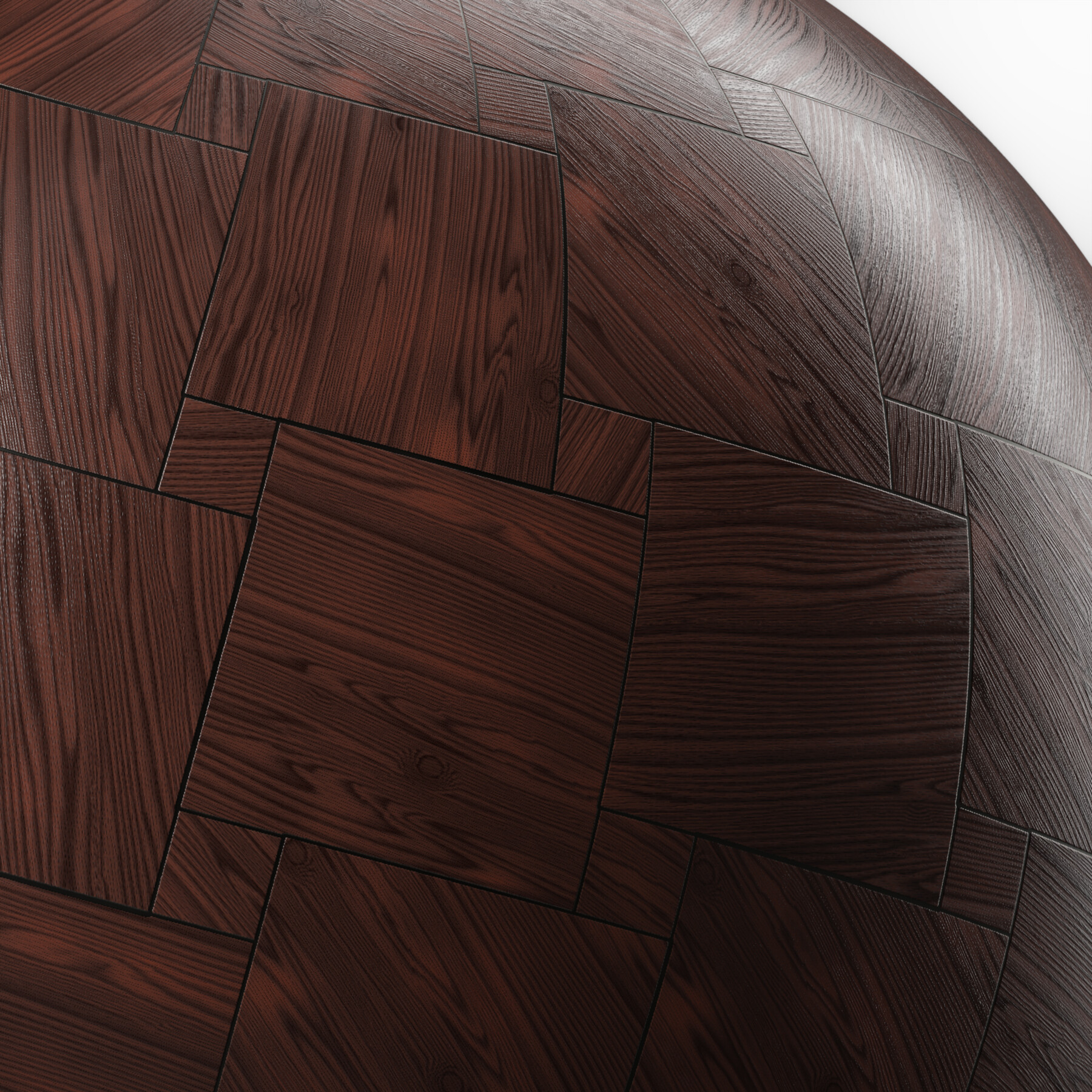 ArtStation - Parquet Materials 11- By 3 color | PBR 4k Seamless | Resources