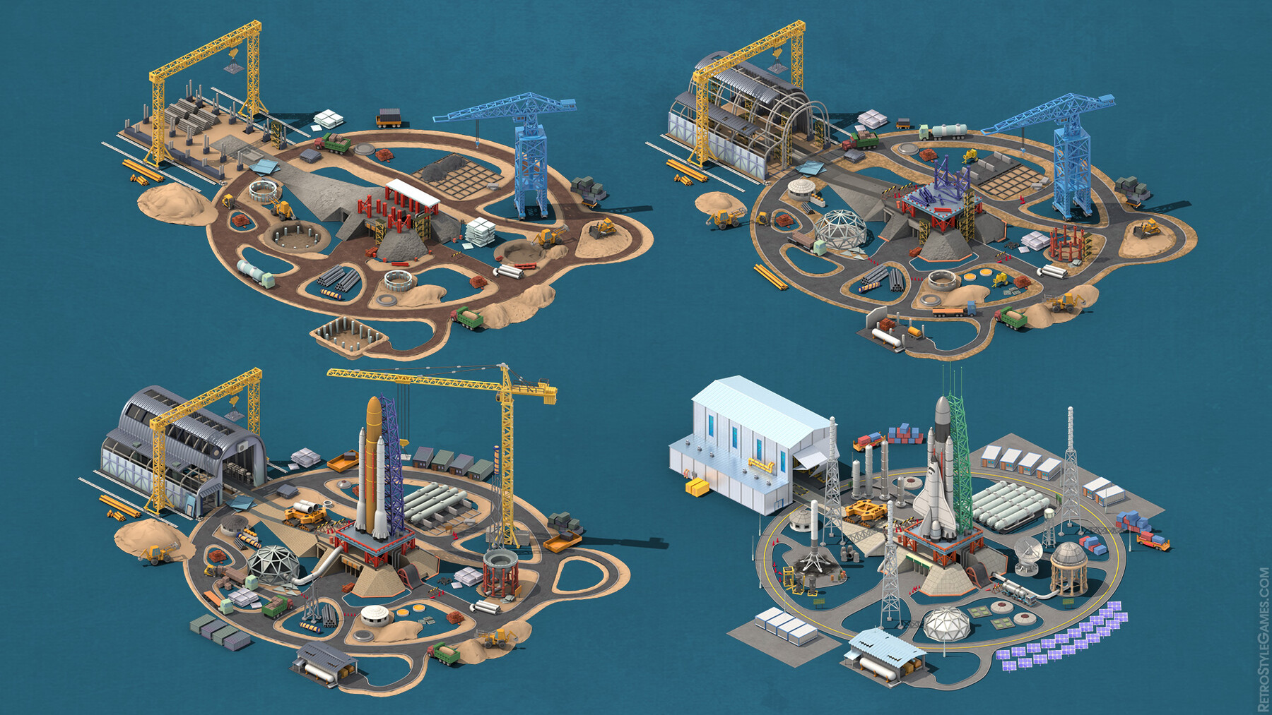 ArtStation - Megapolis City Builder - Isometric Ultimate Pack | Game Assets