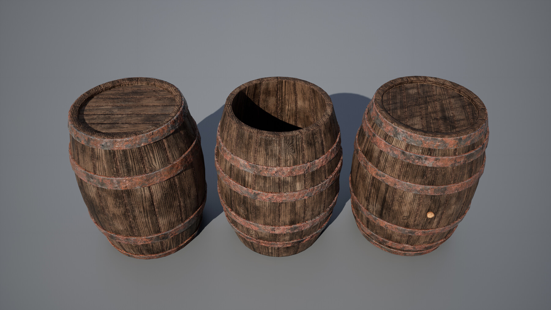 ArtStation - Barrel, Bucket, Crate Asset Pack | Game Assets