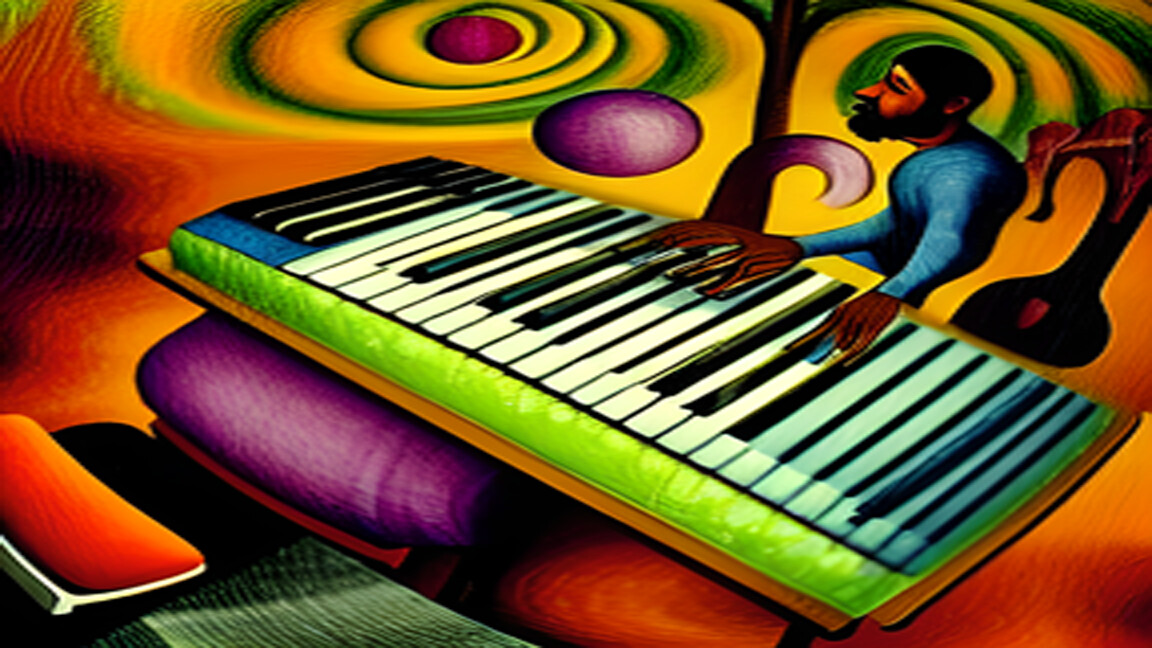 ArtStation - Playing A Green Colored Keyboard | Artworks