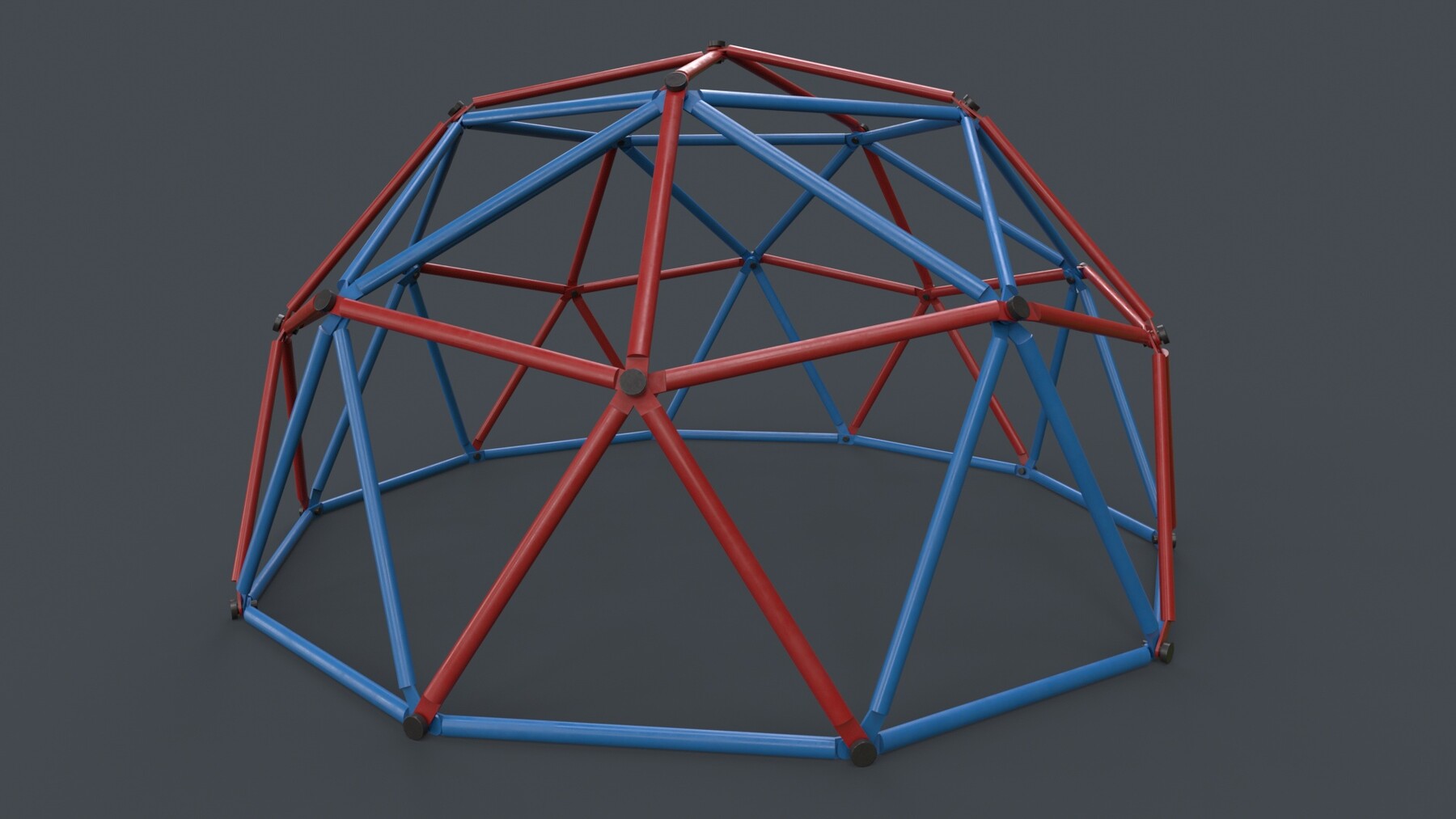 ArtStation - PBR Outdoor Playground Geodesic Climbing Dome | Game Assets