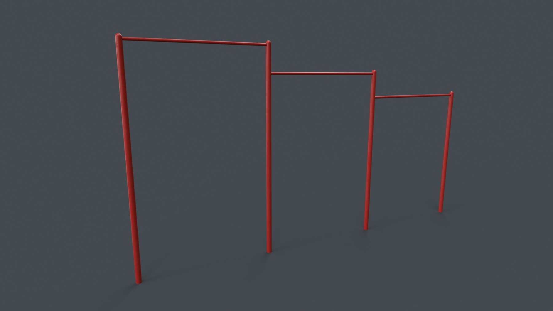 ArtStation - PBR Outdoor Playground Monkey Bars A | Game Assets