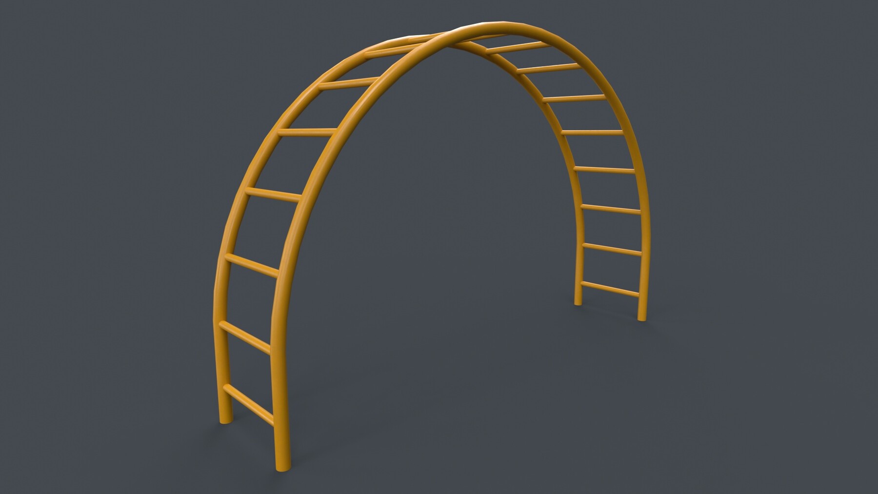 ArtStation - PBR Outdoor Playground Monkey Bars A | Game Assets