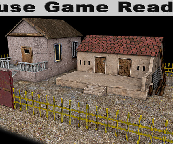 ArtStation - House Game Ready 5 | Game Assets