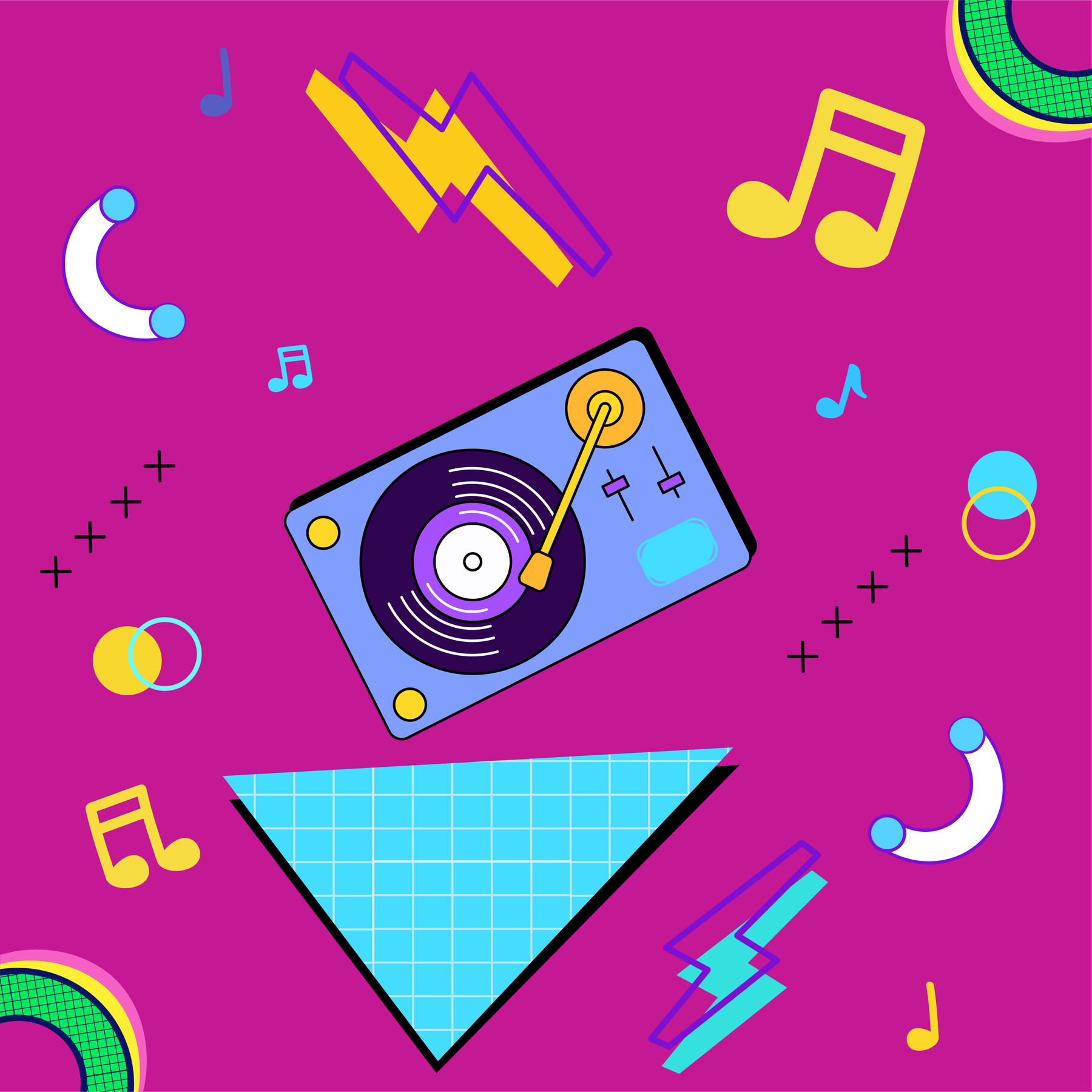 ArtStation - Vector Design back to 90's Nostalgic | Artworks