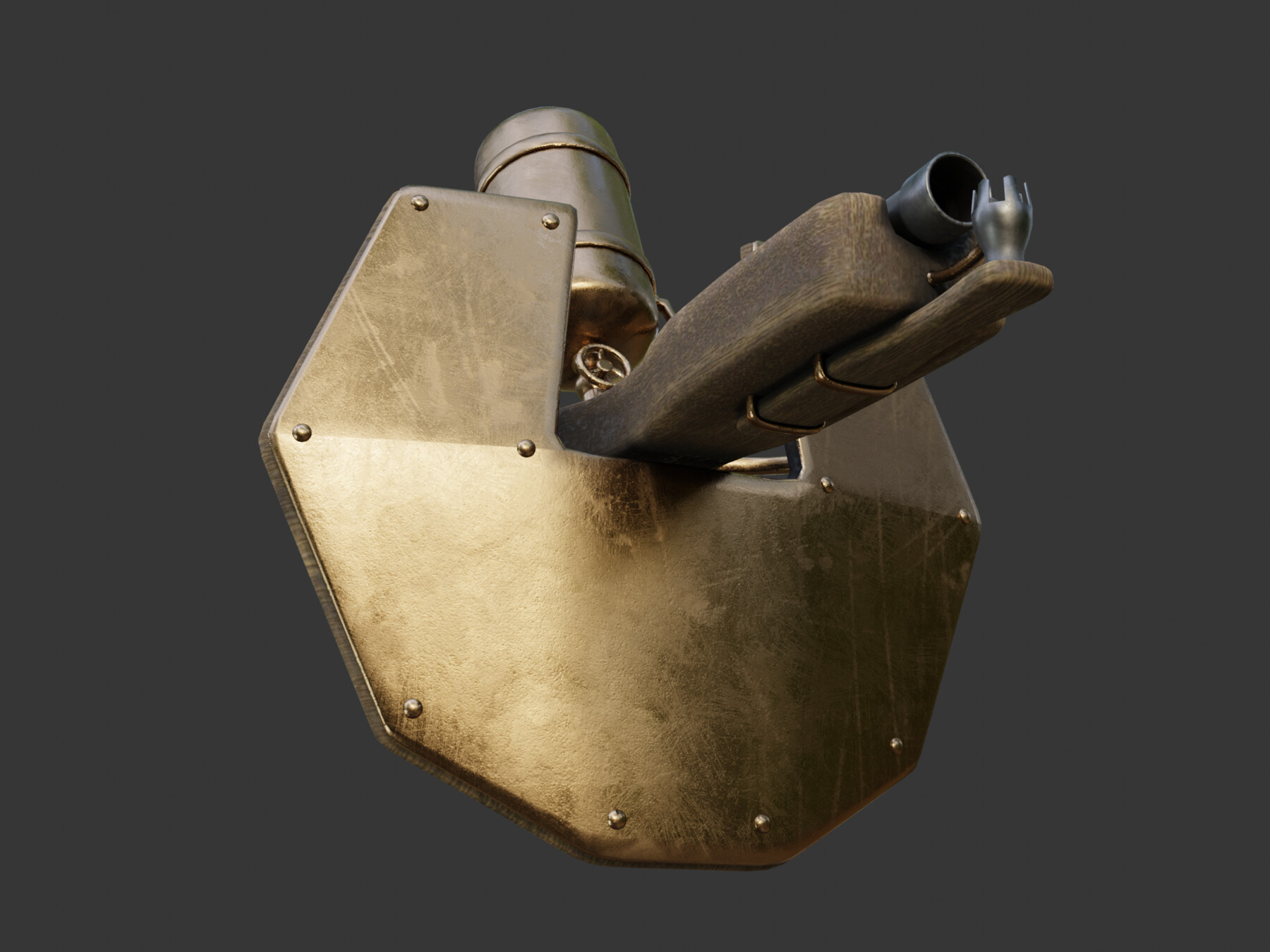 ArtStation - Flamethrower in medieval style | Game Assets