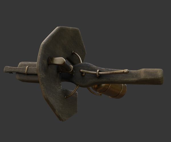 ArtStation - Flamethrower in medieval style | Game Assets