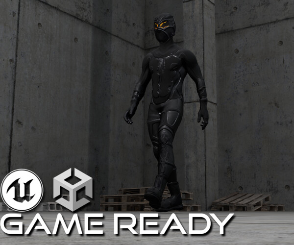 ArtStation - Sci-fi Thief - The Future Thief - Ngchipv | Game Assets