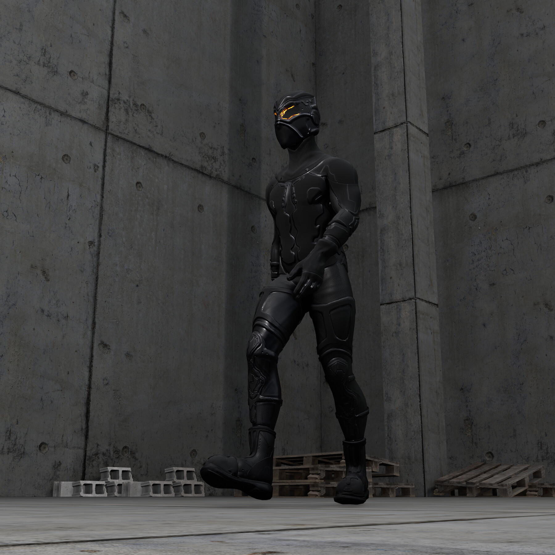 ArtStation - Sci-fi Thief - The Future Thief - Ngchipv | Game Assets