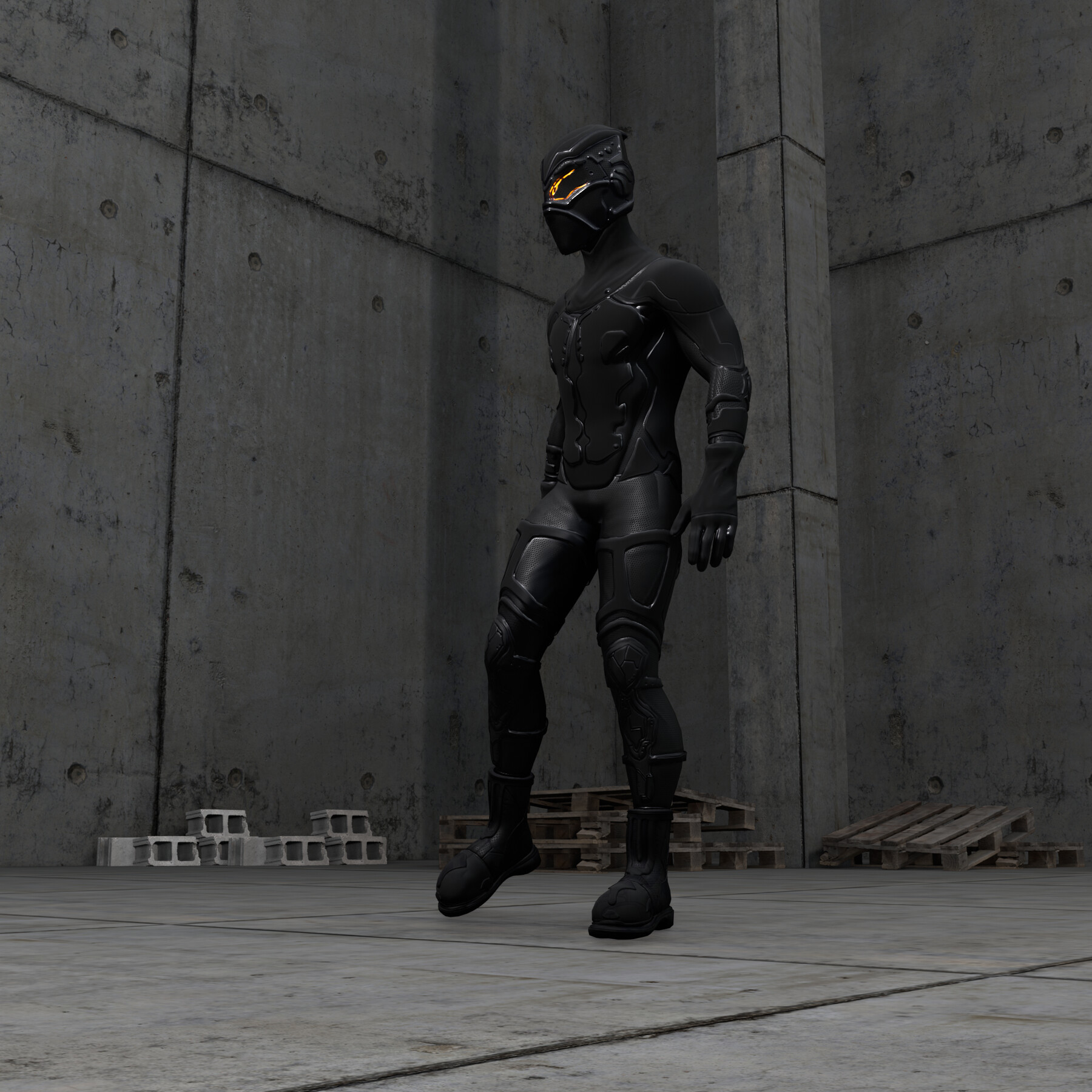 ArtStation - Sci-fi Thief - The Future Thief - Ngchipv | Game Assets