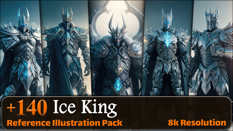ArtStation - 140 Ice King Reference Pack | 8K | v.4 | Artworks