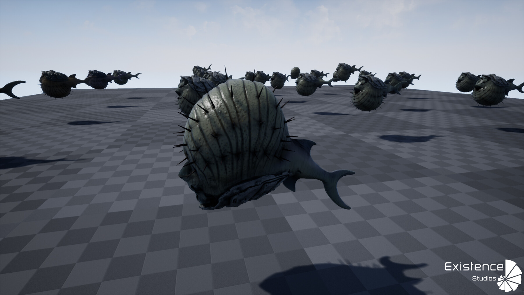 ArtStation - Fish low poly model / Porcupinefish Diodon lowpoly / ocean ...