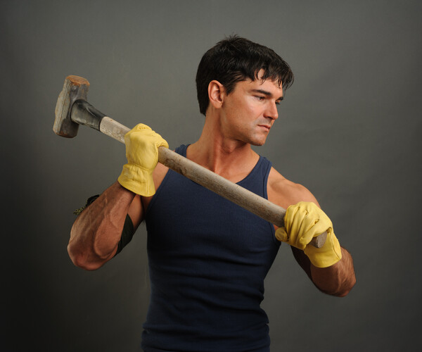 ArtStation - Construction Worker Stock | Resources