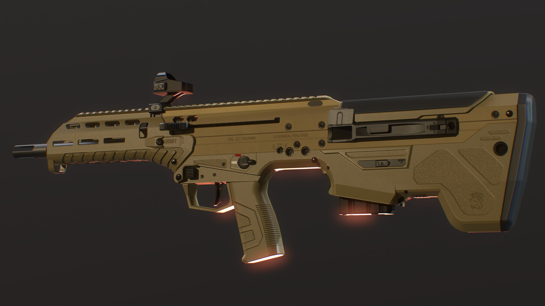 ArtStation - MDR-50 | Game Assets