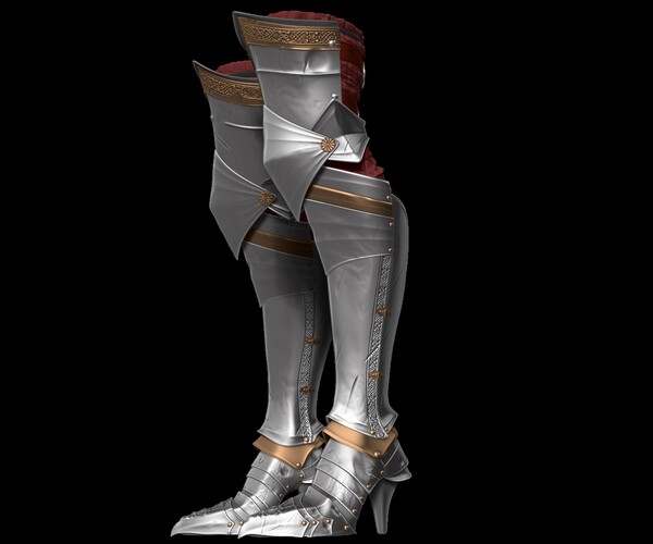 ArtStation - Leg Armor Set Sculpt Project | Resources