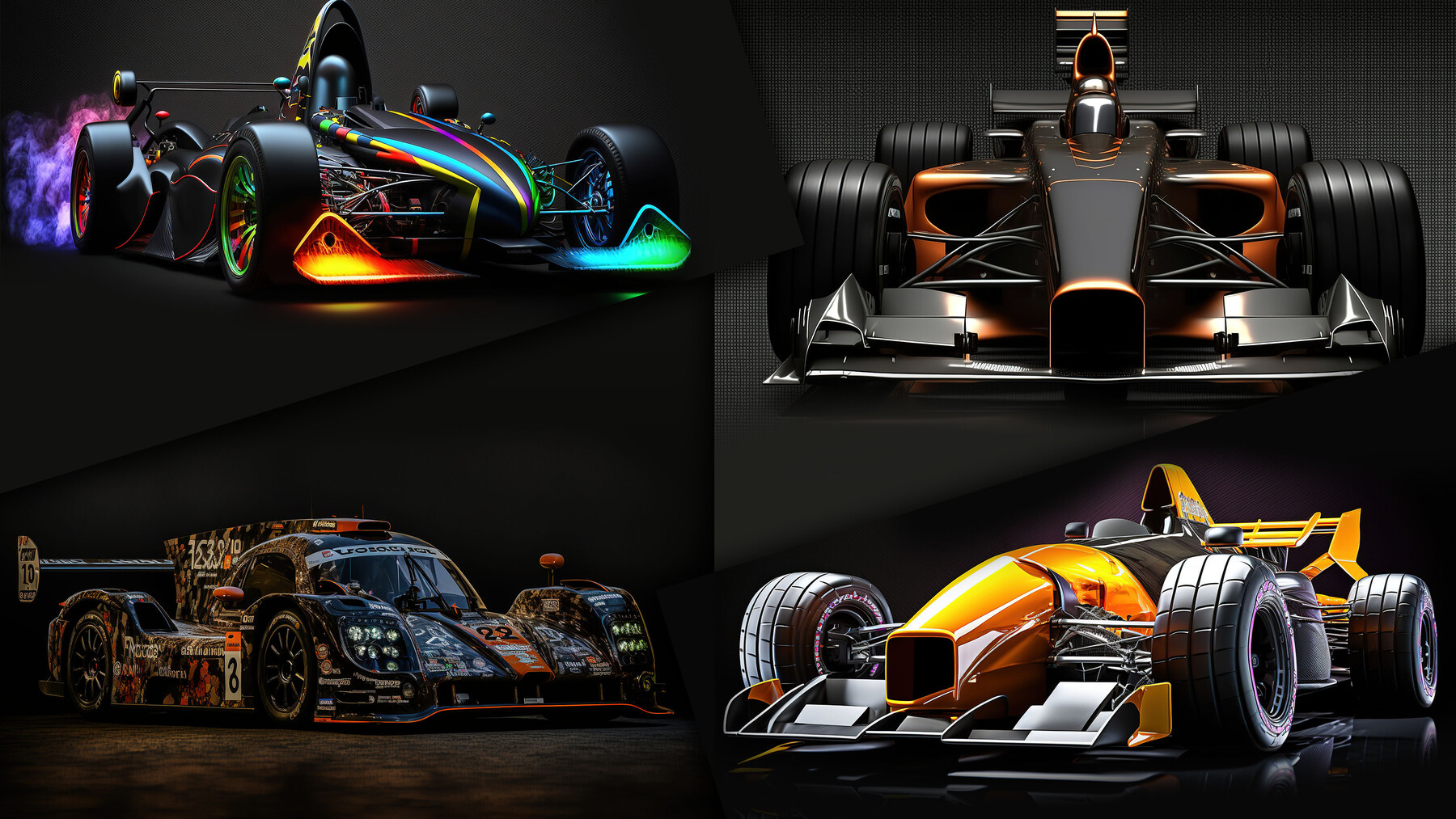 ArtStation - 107 Race Car Illustration Pack (More Than 8K Resolution ...