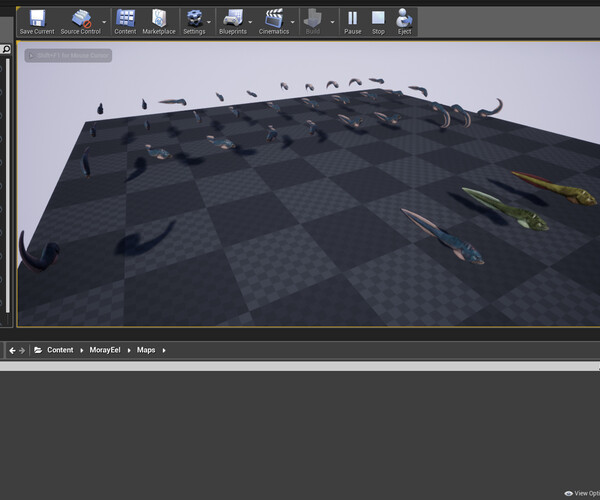 ArtStation - Fish low poly model / Moray Eel lowpoly fish / ocean ...