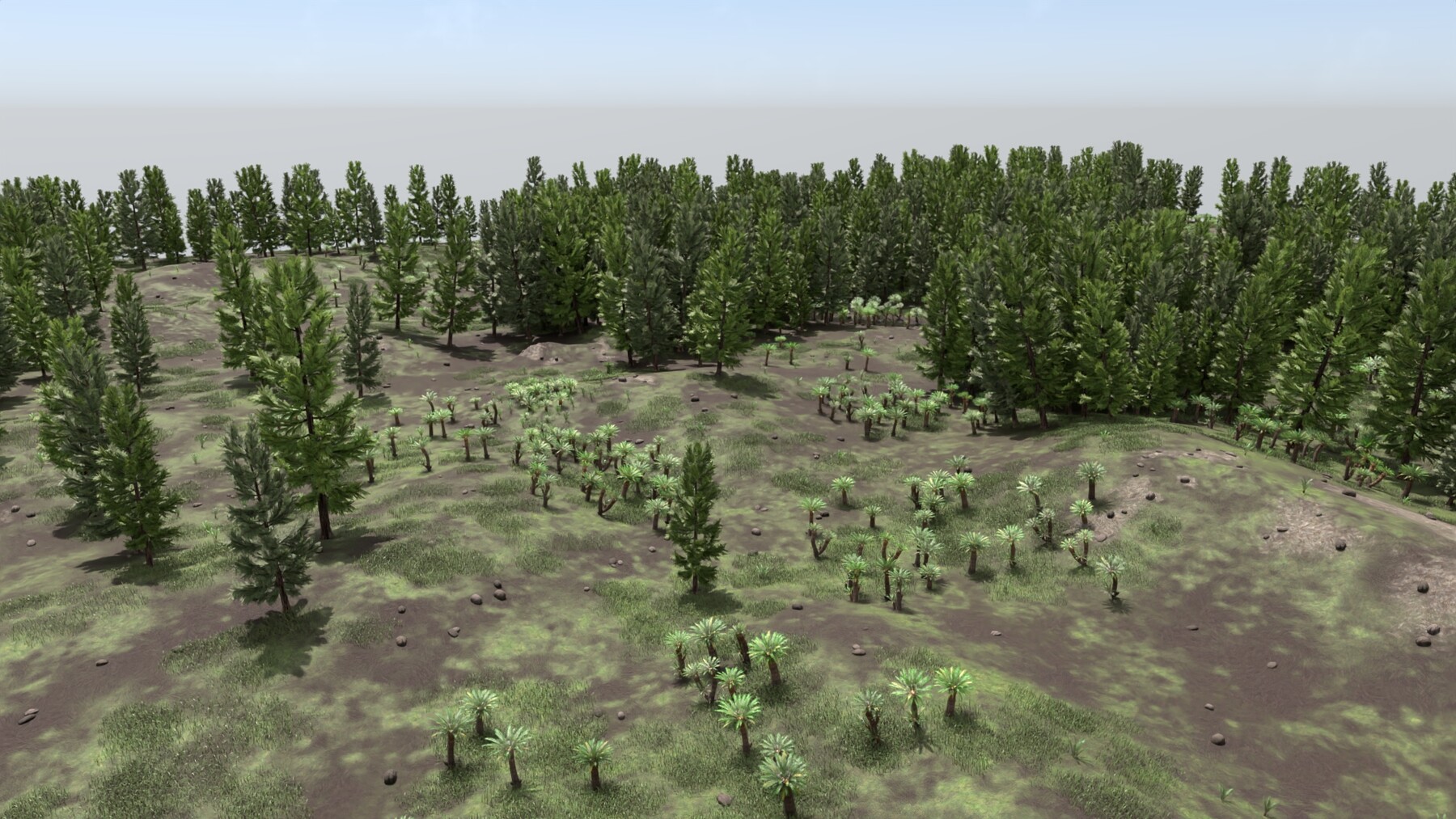 ArtStation - 3D Model: Mesozoic Landscape Dinosaur Collection | Resources